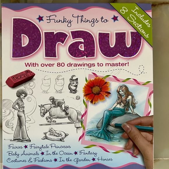 Toys | Funky Things To Draw Spiral Book | Poshmark